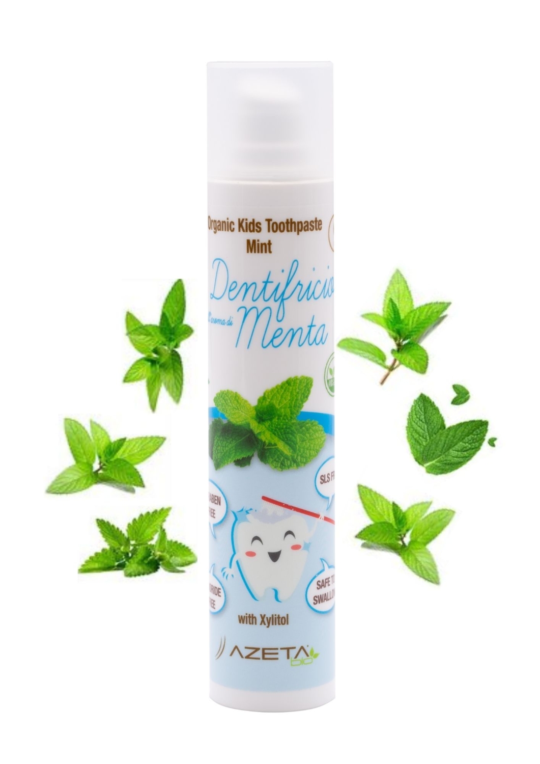 ORGANIC BABY TOOTHPASTE 0-36 MONTHS – AZETA bio