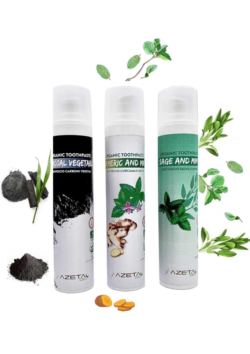 ORGANIC TOOTHPASTE – AZETA bio